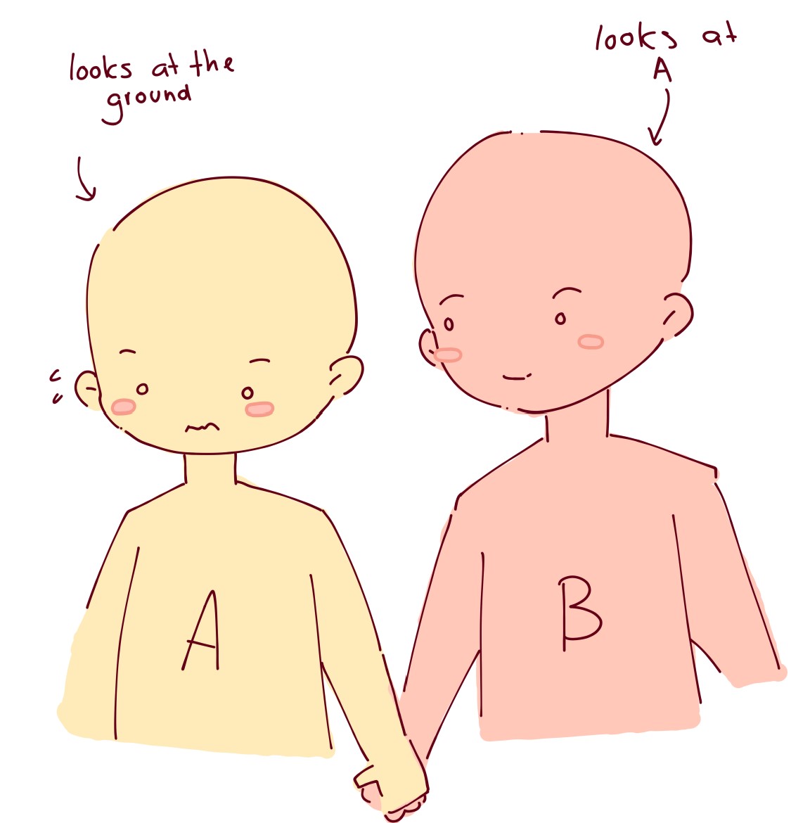 Anime Couples Holding Hands Base