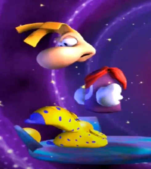 apparently a lot of people spotted Rayman sock from the props... I'm ...