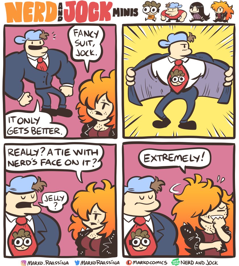 「Nerd and Jock 220 」Marko (Nerd and Jock comics)の漫画