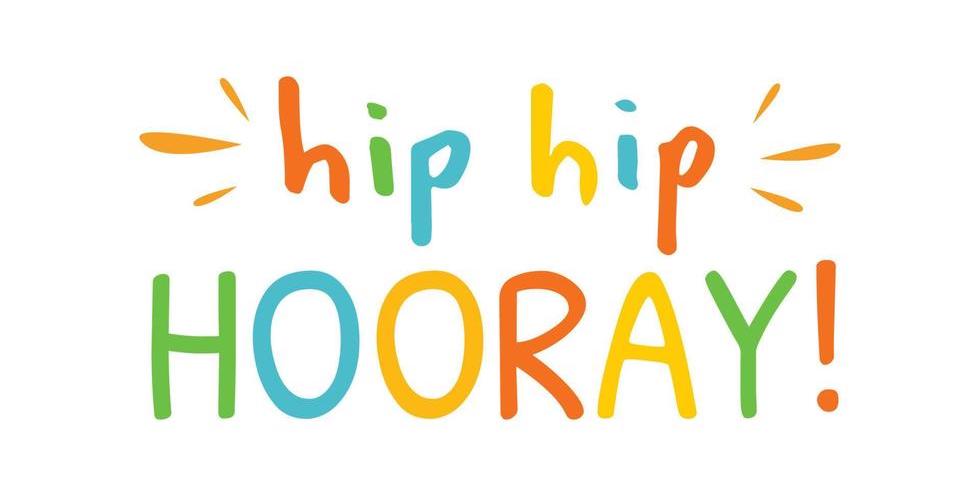 Hip Hip Hooray Clipart