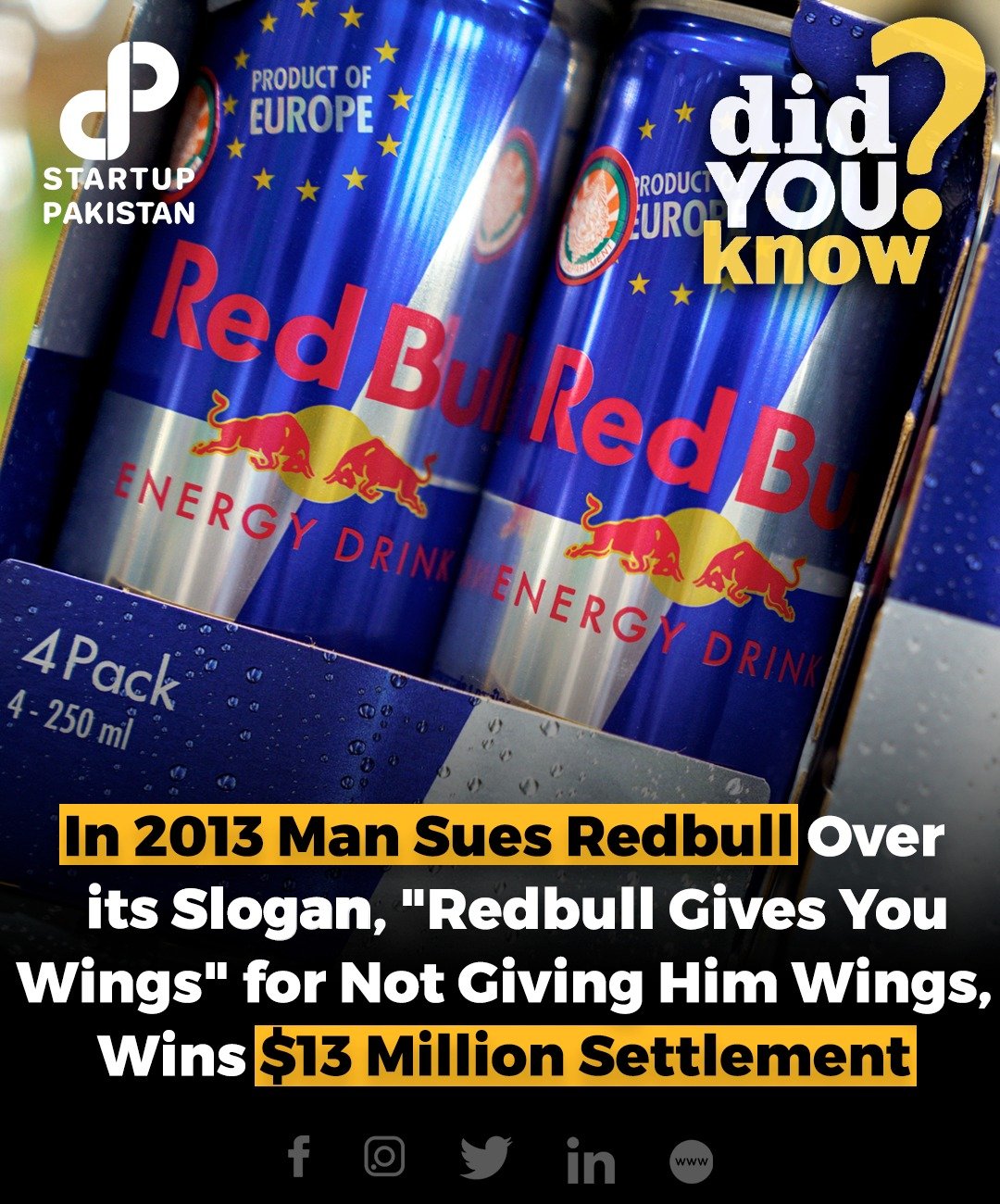 Red Bull Gives You Wings Ad