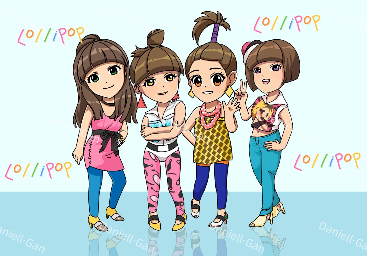 Cute Chibi Kpop 2ne1