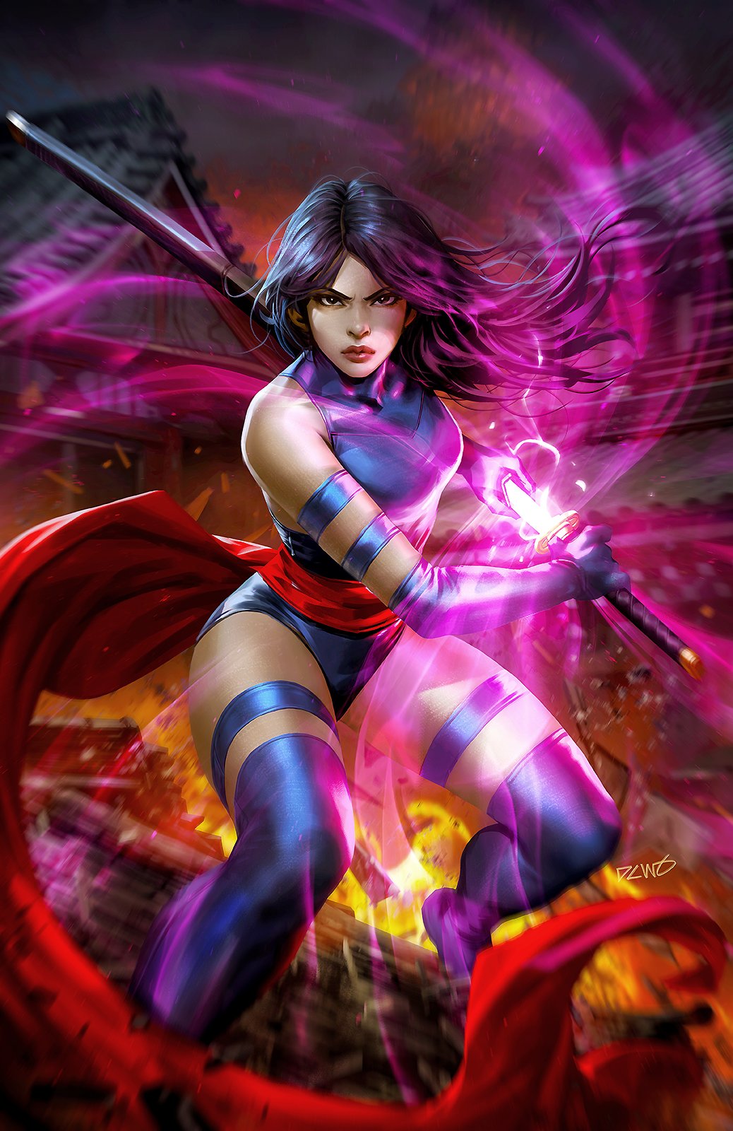 Marvel Psylocke Wallpaper