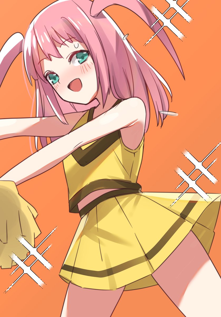 根元陽菜 「わたモテワンドロ わたモテチアネモ9時半から描いてたので30分オーバーです」つけもののイラスト