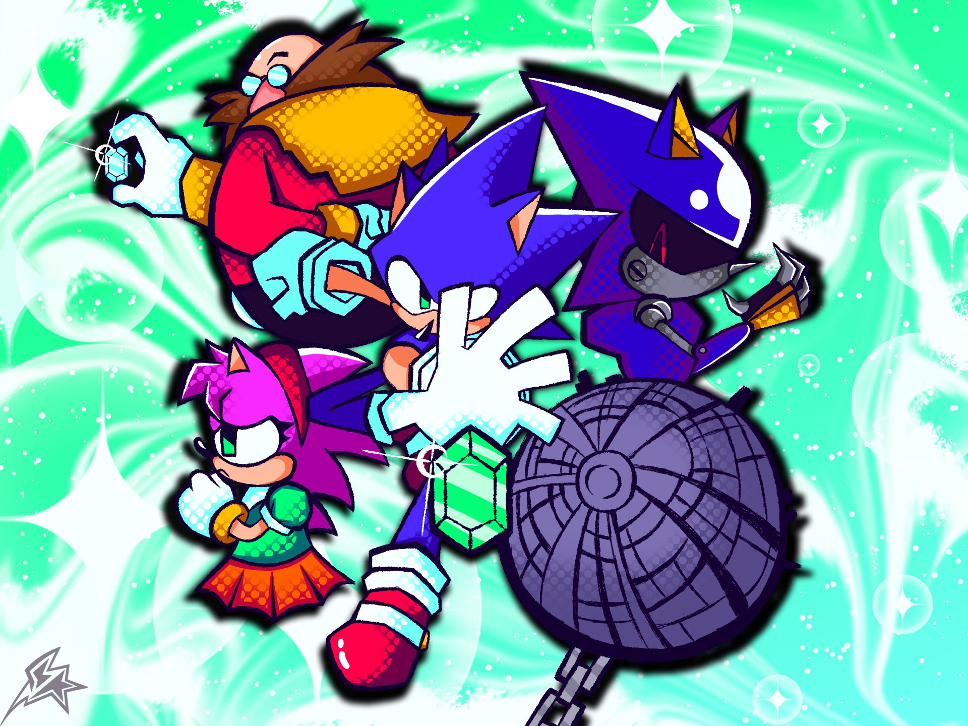Sonic Cd Wallpaper Sonic CD Wallpapers By PivotProduction2009 On