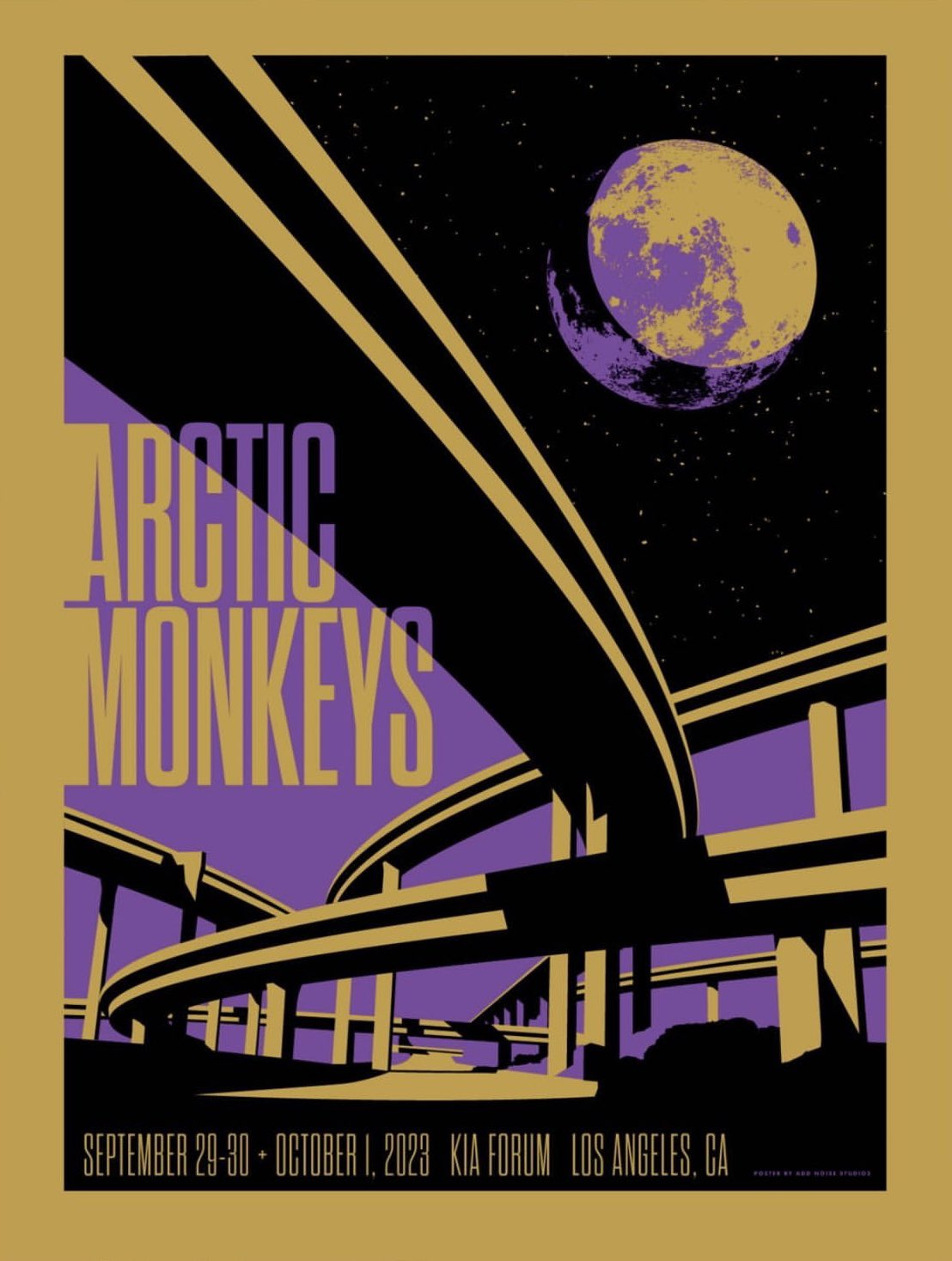 Arctic Monkeys Concert Poster