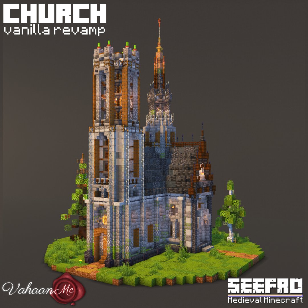 Minecraft Medieval Church
