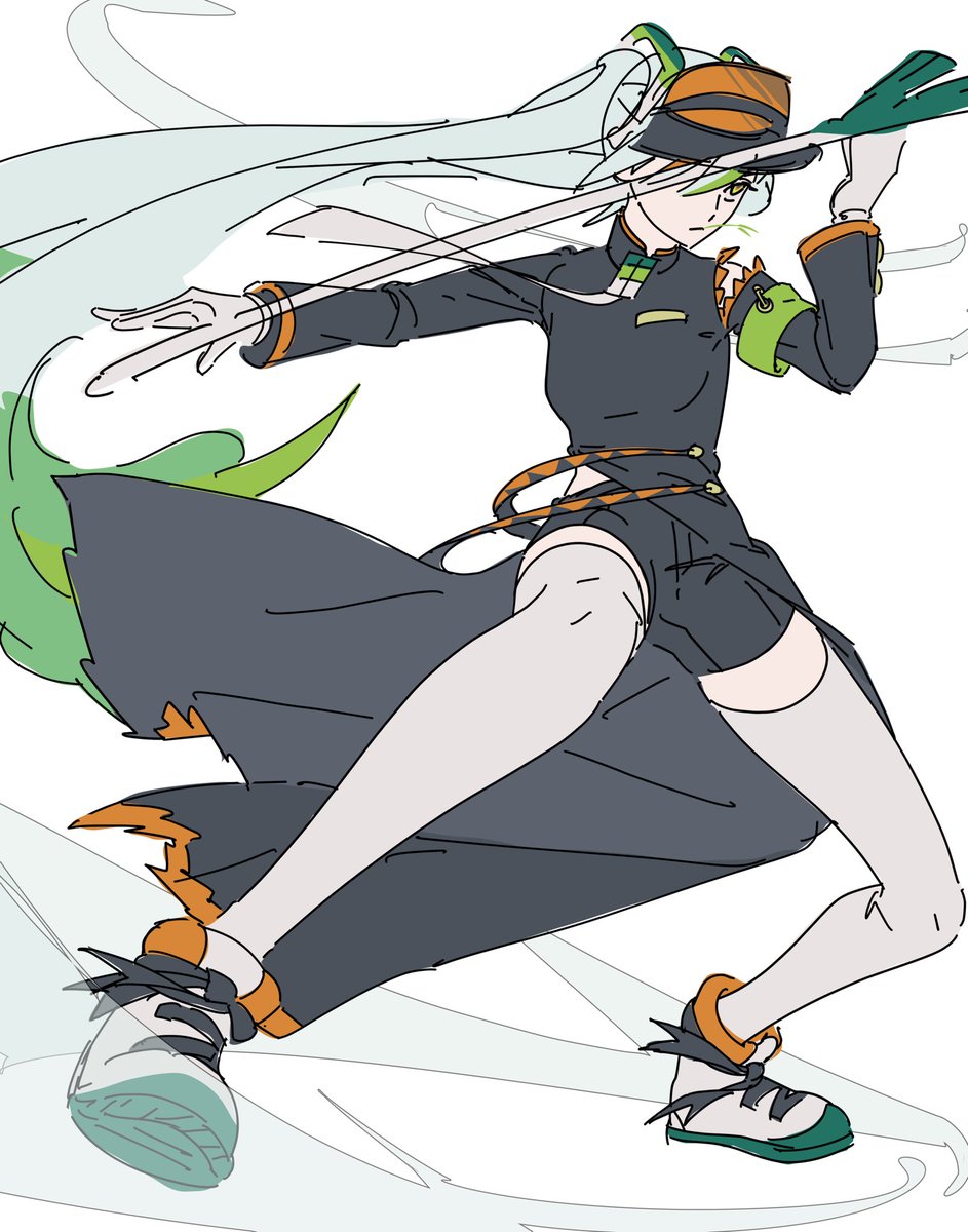 「pokemiku wips… tryna fit in the pokemon 」|Ikuraのイラスト