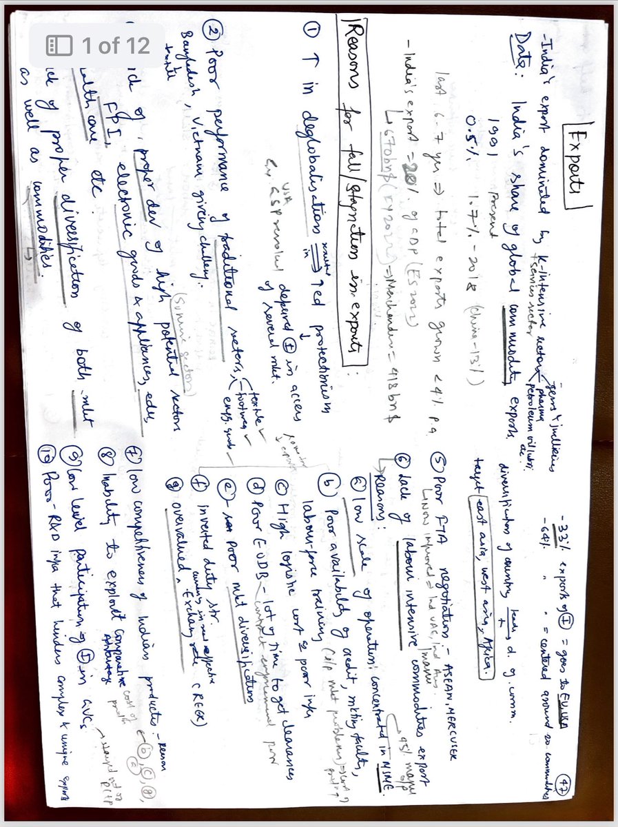UPSC BLOGGER UPSC NOTES👇 Topper Note👇 - Thread from UPSC NOTES @UPSC ...