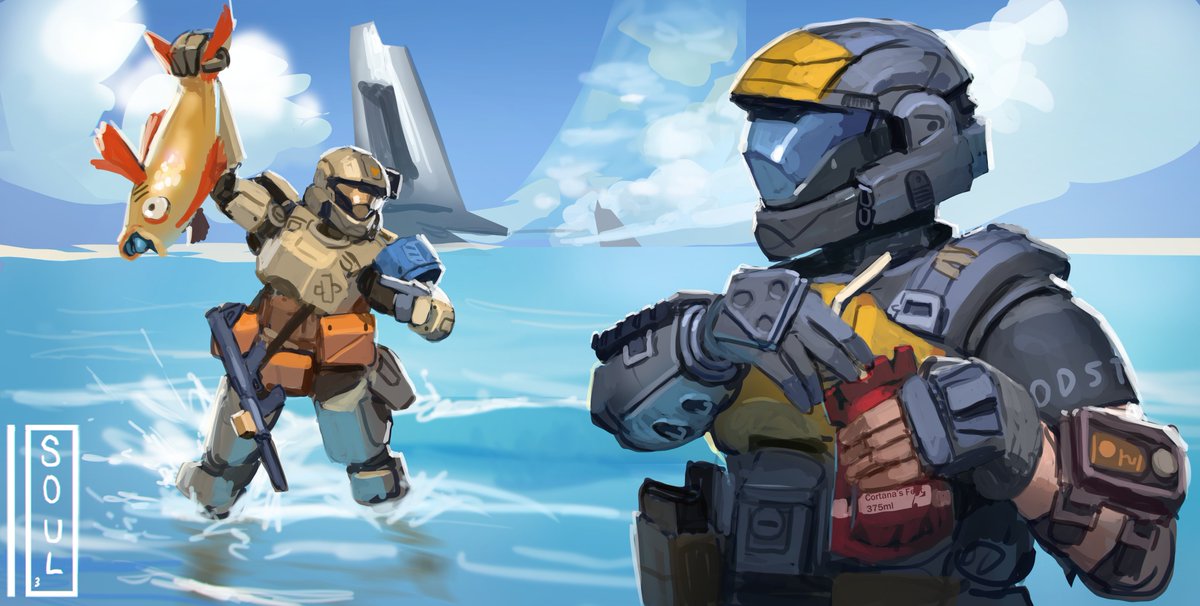 Halo Wars Spartan Group Omega