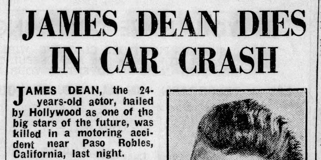 James Dean Autopsy James Dean Crash | Coroner's Report At SLO County