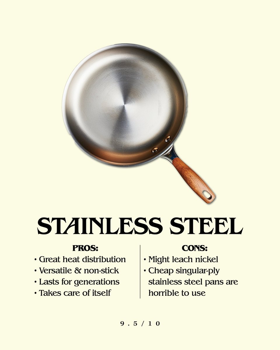 What’s the best cooking pan material? You spend time sourcing the best ingredients. But do you ...