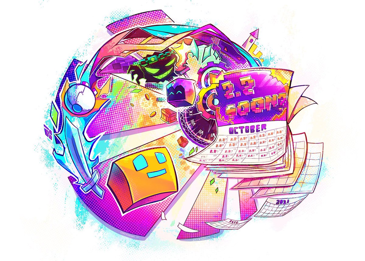 Geometry Dash Drawings