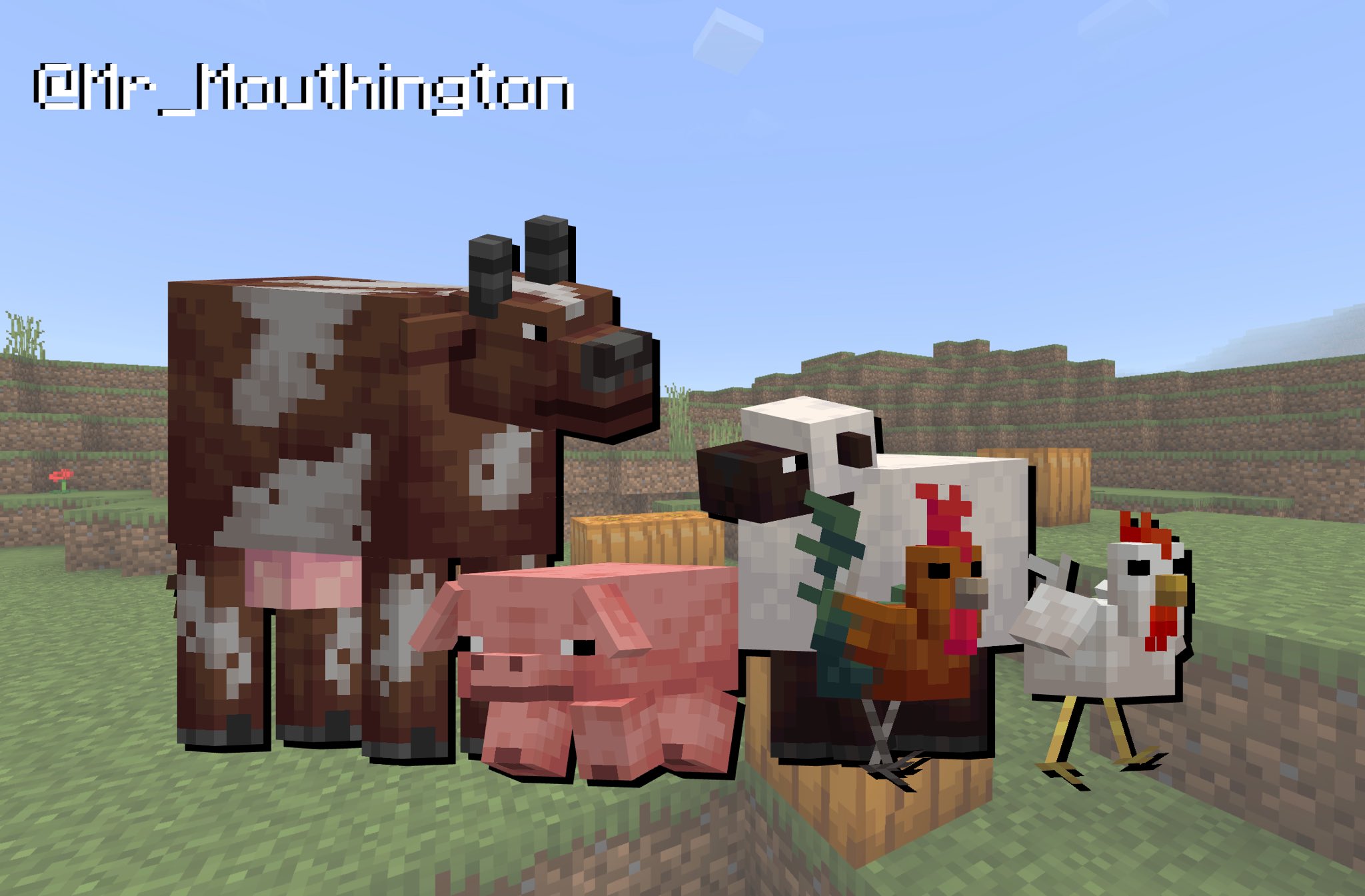 Minecraft Farm Animals