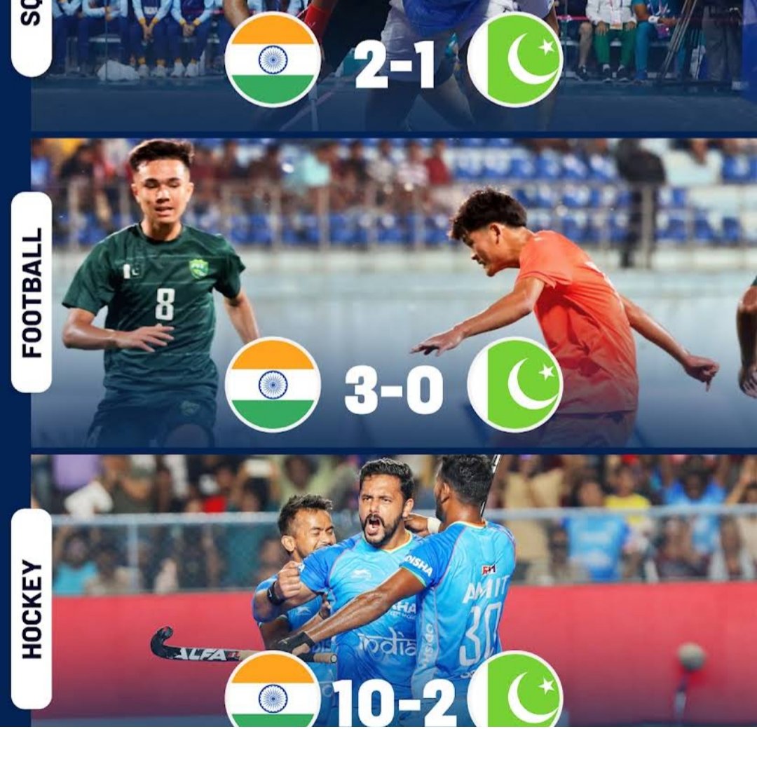 #AsianGames2023 #Cheer4India India 🇮🇳 takes down arch-rivals Pakistan ...
