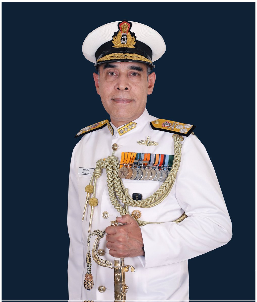 VAdm Tarun Sobti, assumed charge as Deputy Chief of Naval Staff #01Oct ...