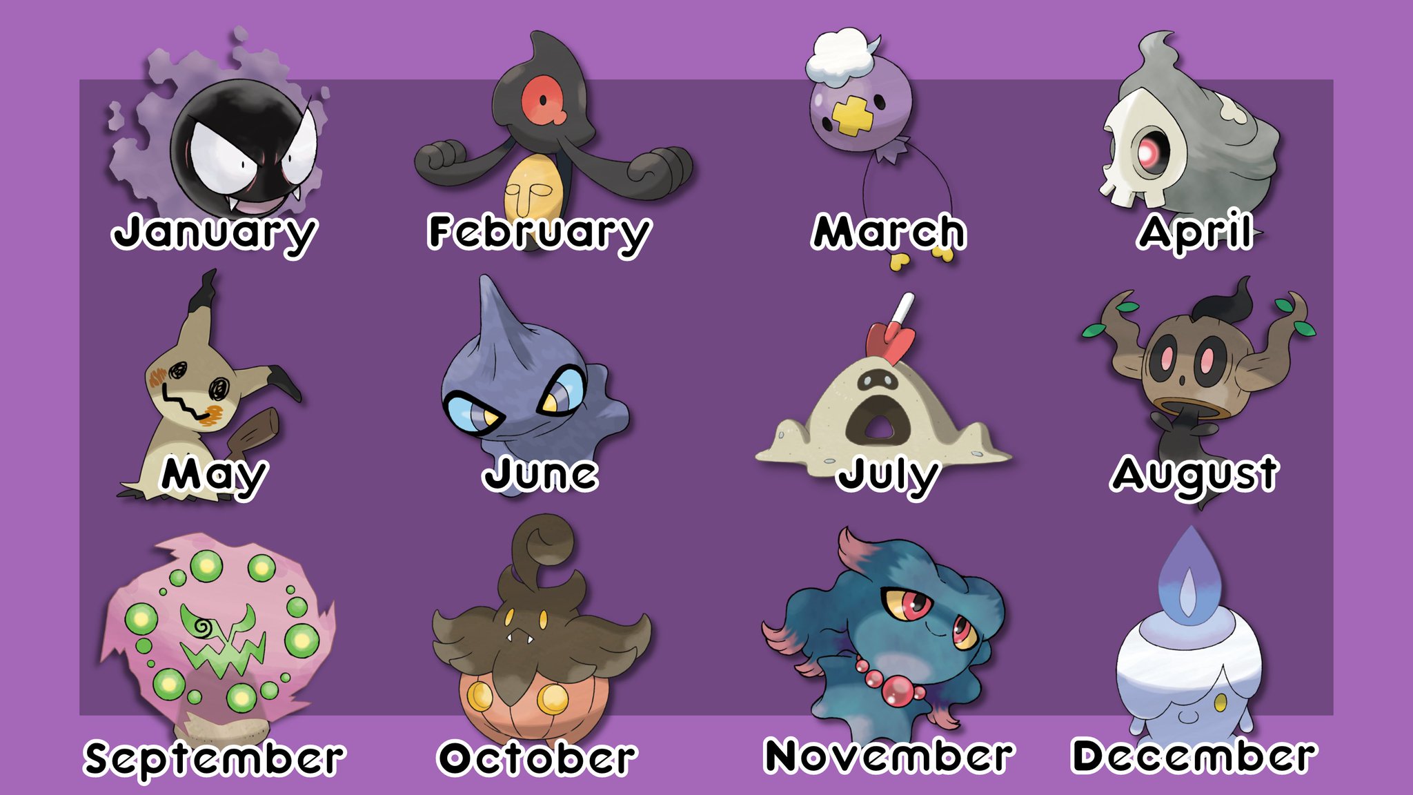 Pokemon Ghost Type List Ranking All Fully Evolved GHOST Type