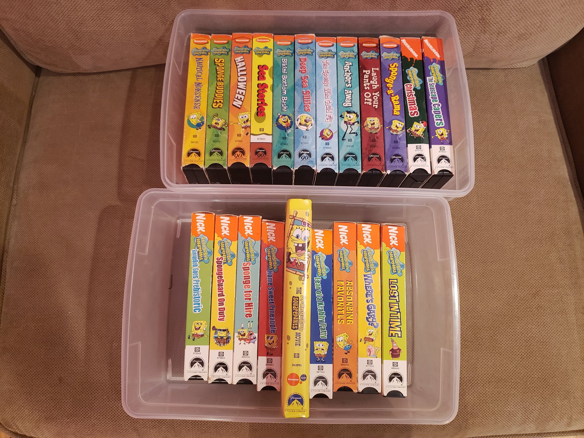 Spongebob Vhs Collectie