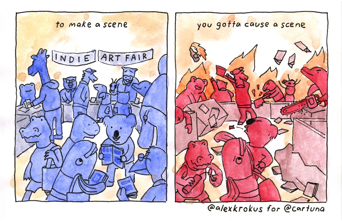 「got some new comics over on the patreon 」alex krokusの漫画