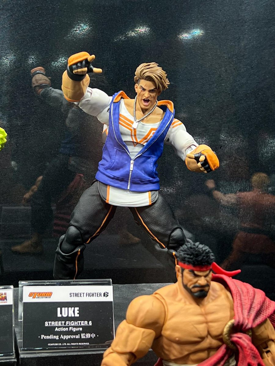 NO WAY they made a SF6 Luke figure that comes with the BOOM! Divorced ...