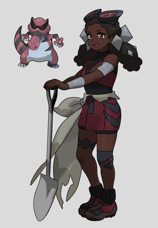 Dark Skinned Pokemon Trainer