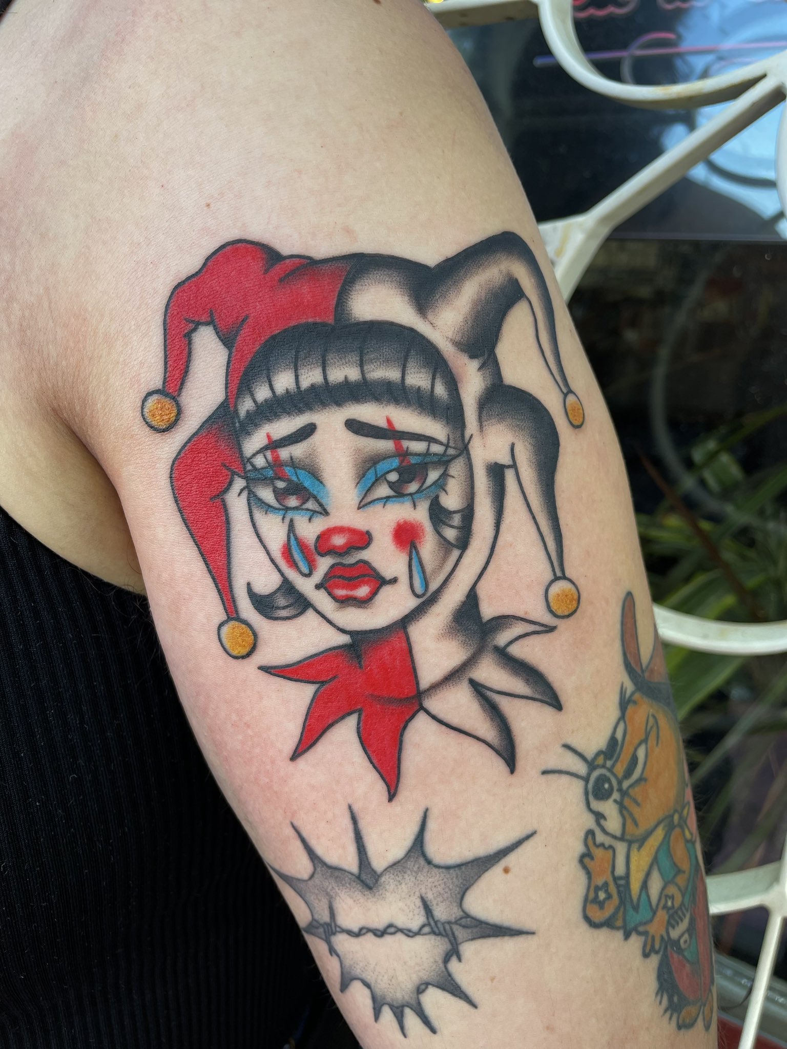 Court Jester Tattoo