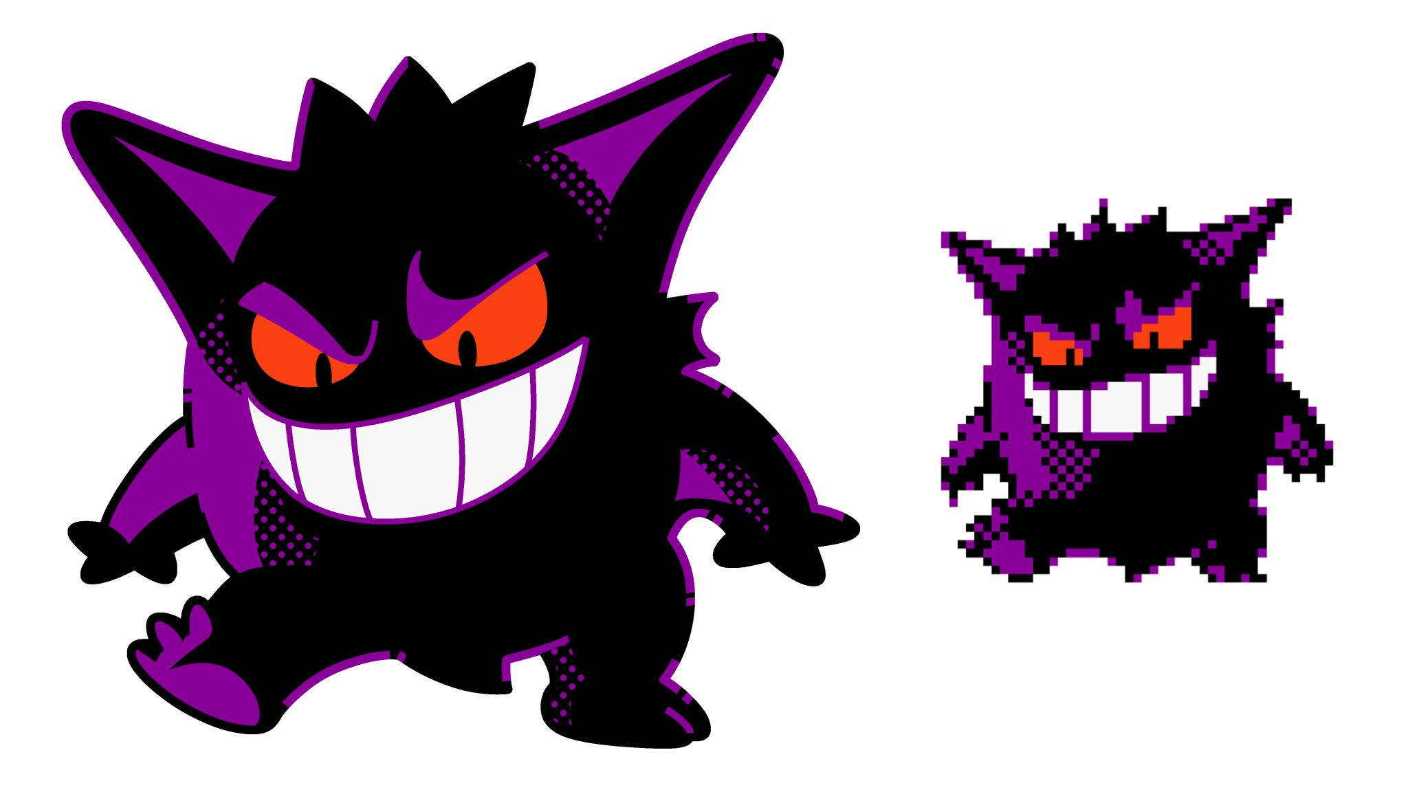 Gengar Sprite Gen 2