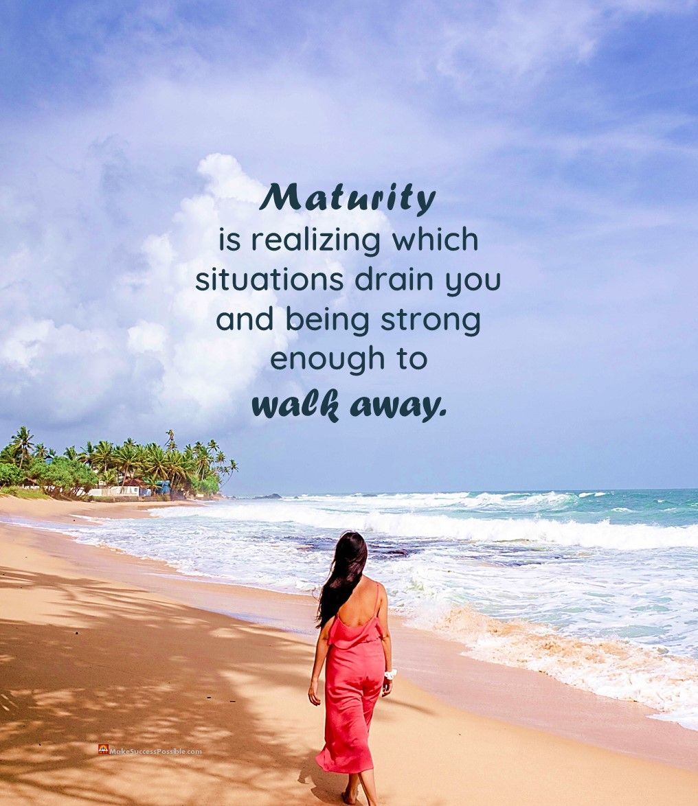 Real Maturity Quotes