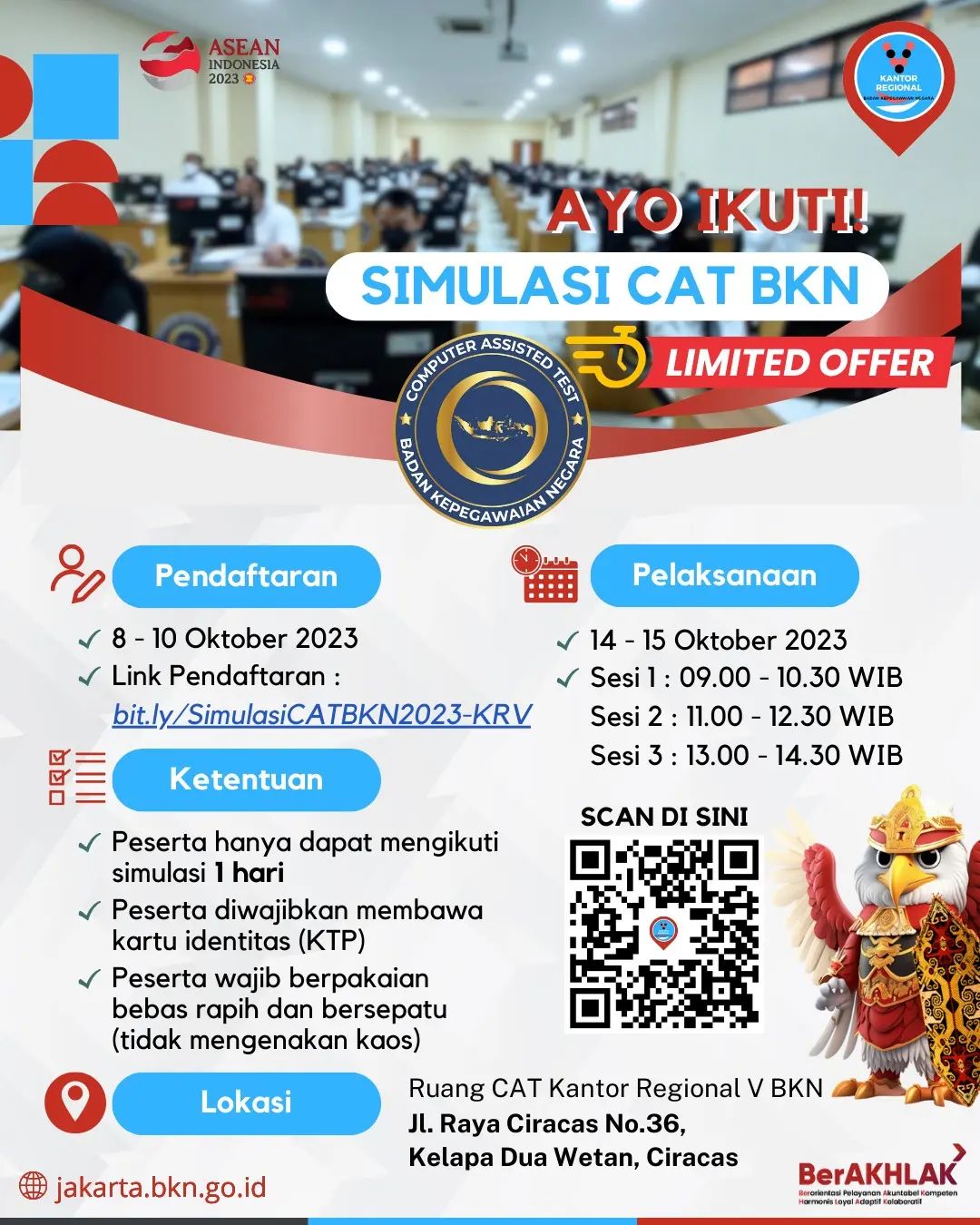 Simulasi CAT BKN Kanreg 5 BKN ~ SELEKSI CASN CPNS PPPK PROVINSI ... Simulasi CAT BKN Kanreg 5 BKN ~ SELEKSI CASN CPNS PPPK PROVINSI ...