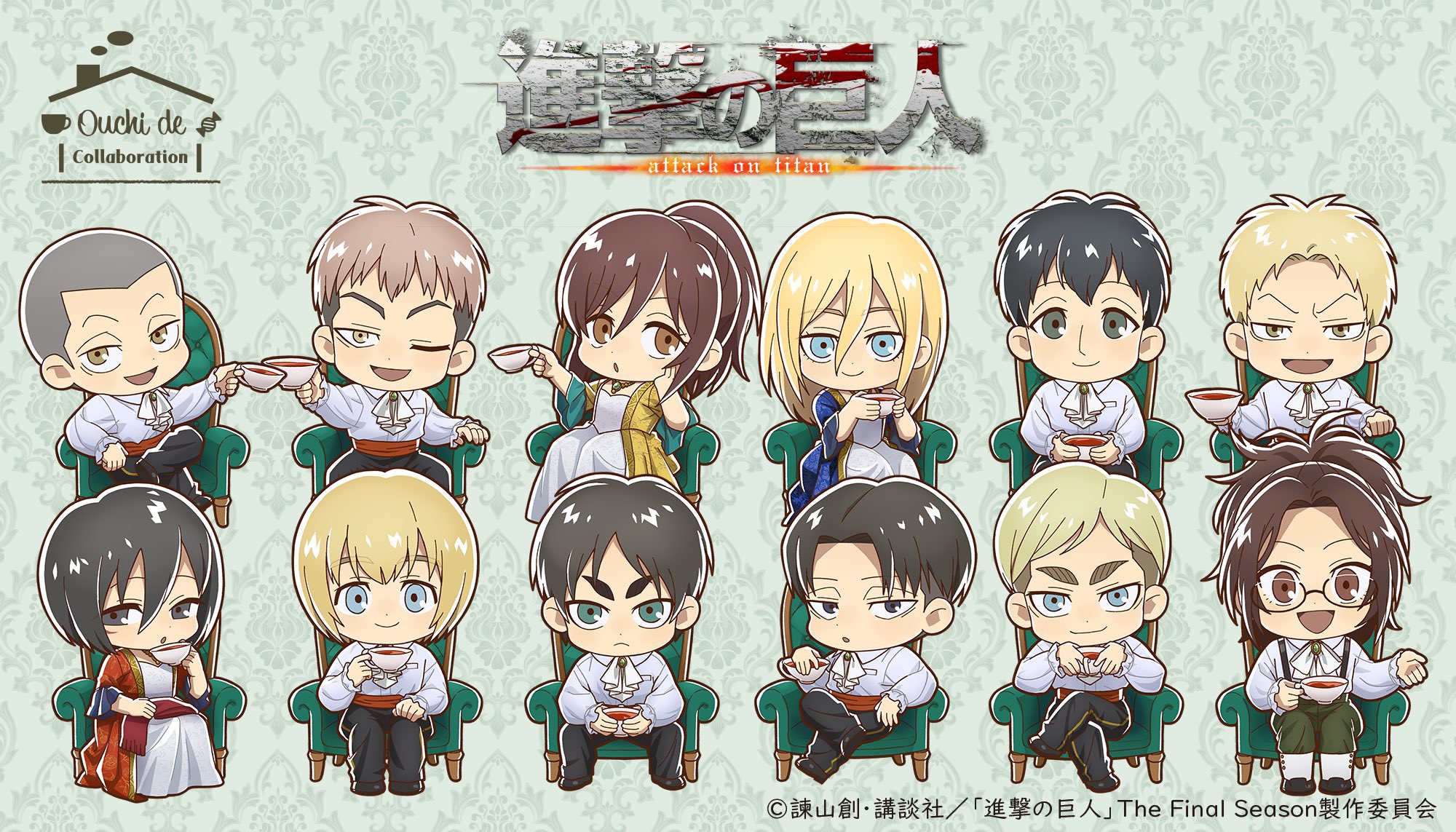 Attack On Titan Wallpapers Chibi