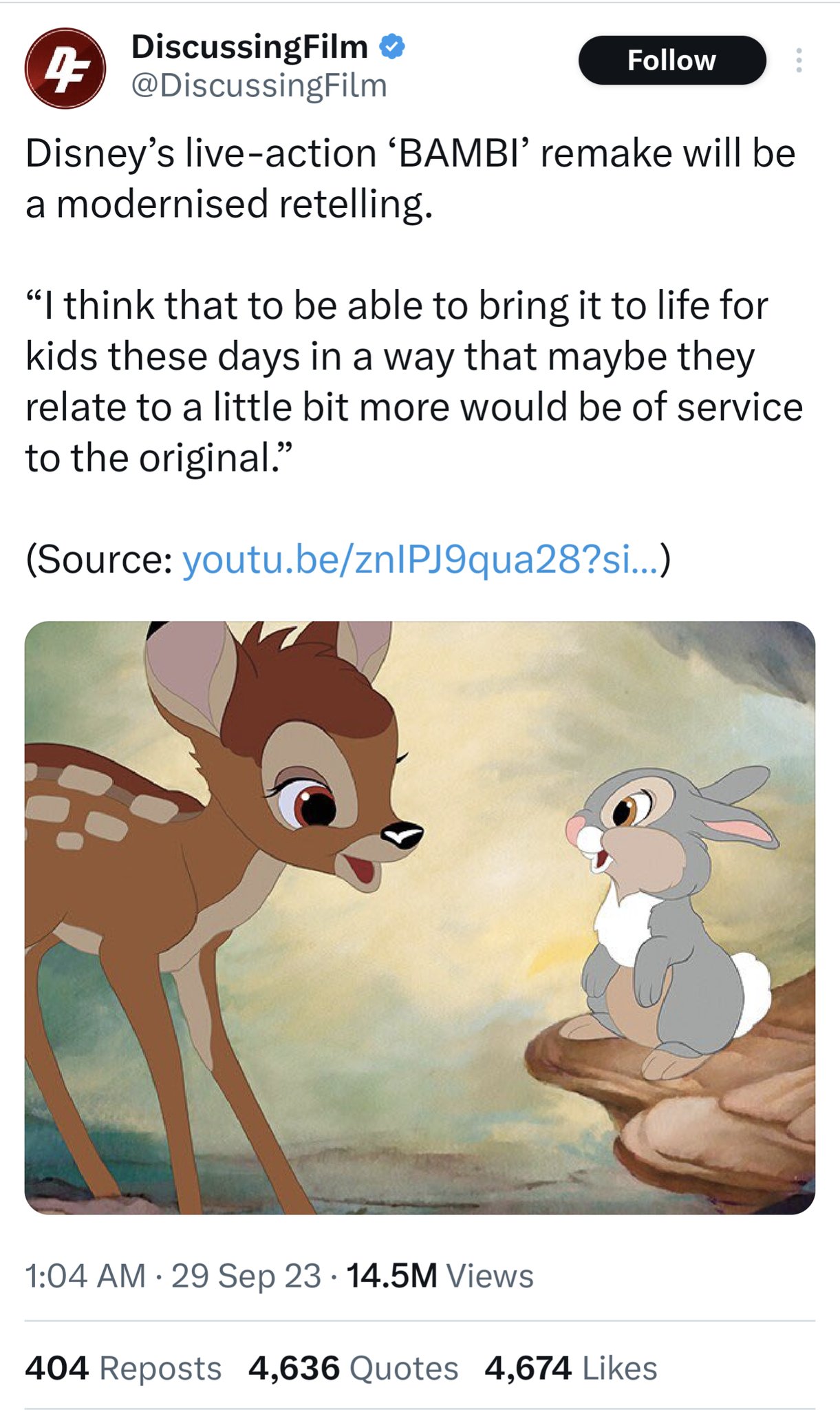 Bambi And Thumper Quotes