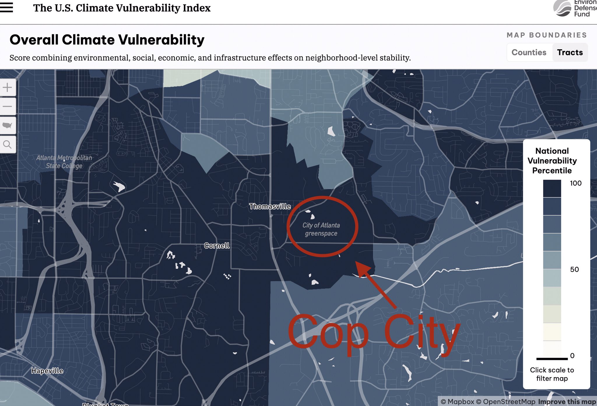 Atlanta Crime Map Neighborhood Who Has Access To Atlanta's Geography
