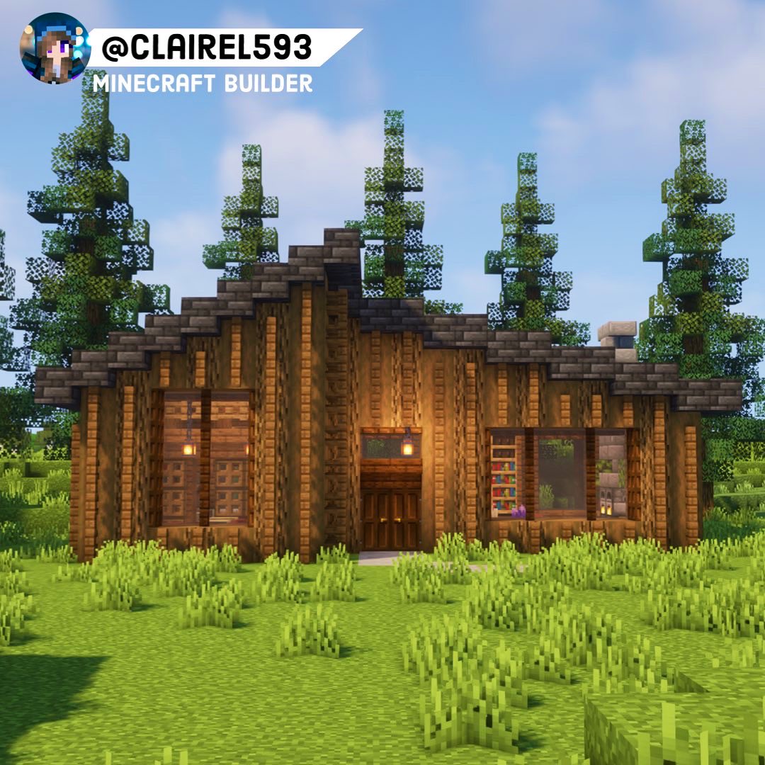 Minecraft Small Log Homes