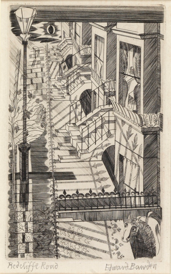 「Edward Bawden (1903–1989) 」Thomas Ragonの漫画