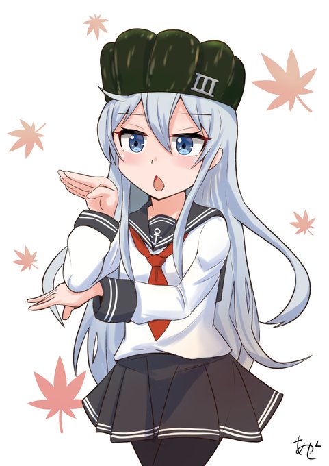 「hibiki Kancolle 1girl」fan Artlatest|2pages