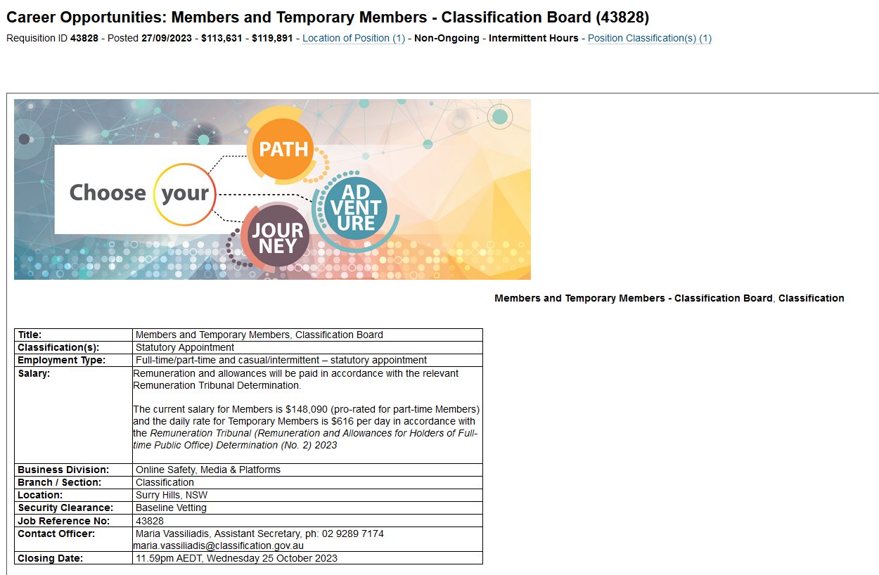 Australian Classification Board