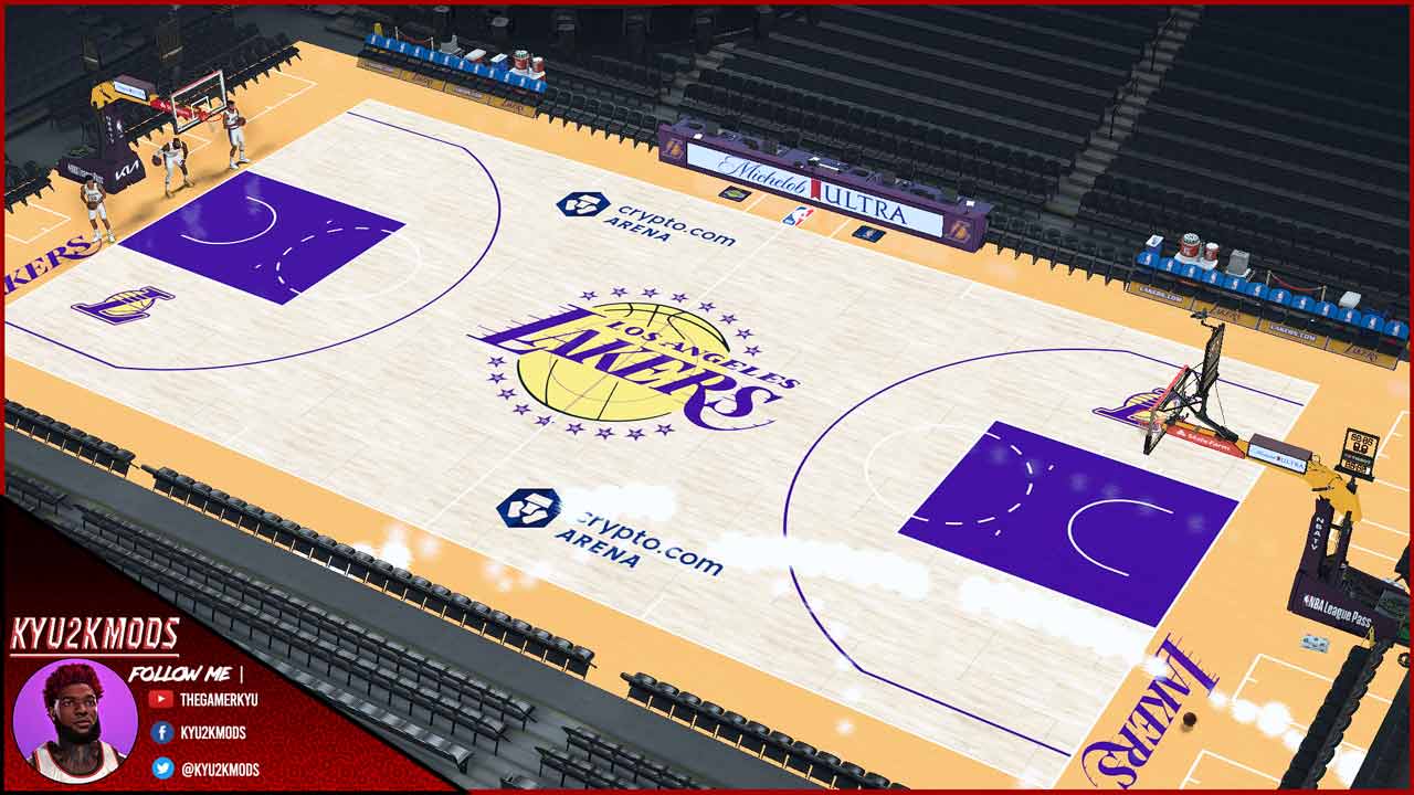 Lakers Nba Basketball Court