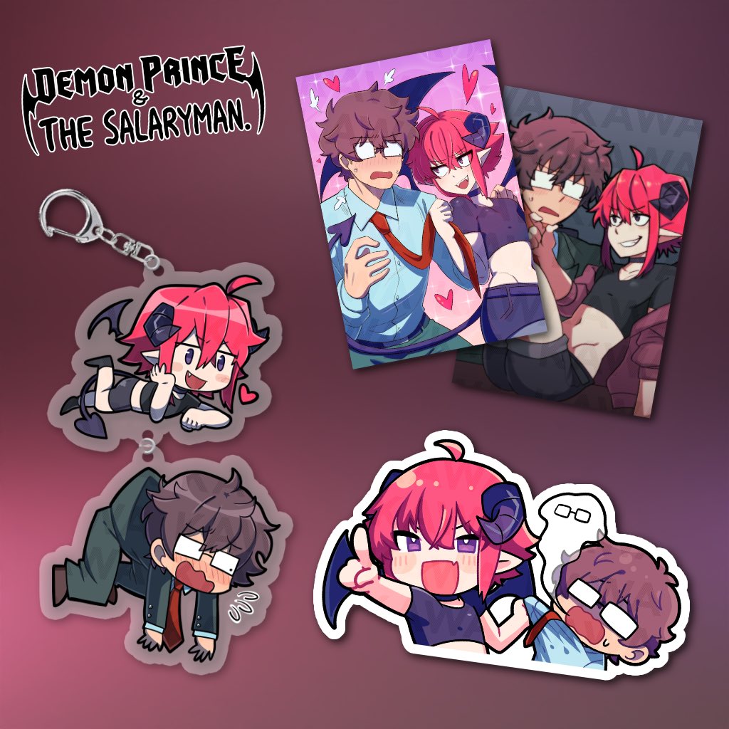 「Our little BL webtoon `Demon Prince & Th」|🌟 AKI🌟 @ yaoi timeのイラスト