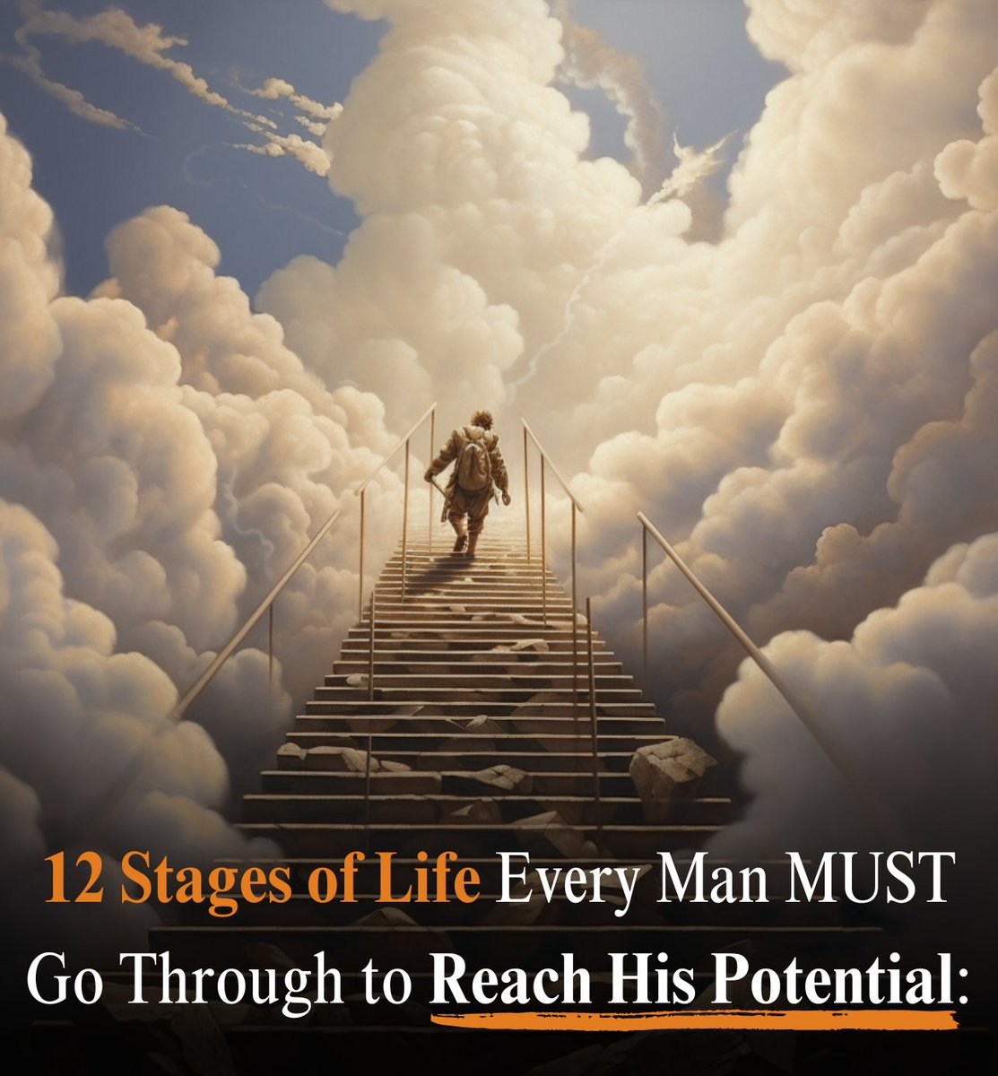 12 Stages of Life Every Man MUST Go Through to Reach His Potential: 📚 ...