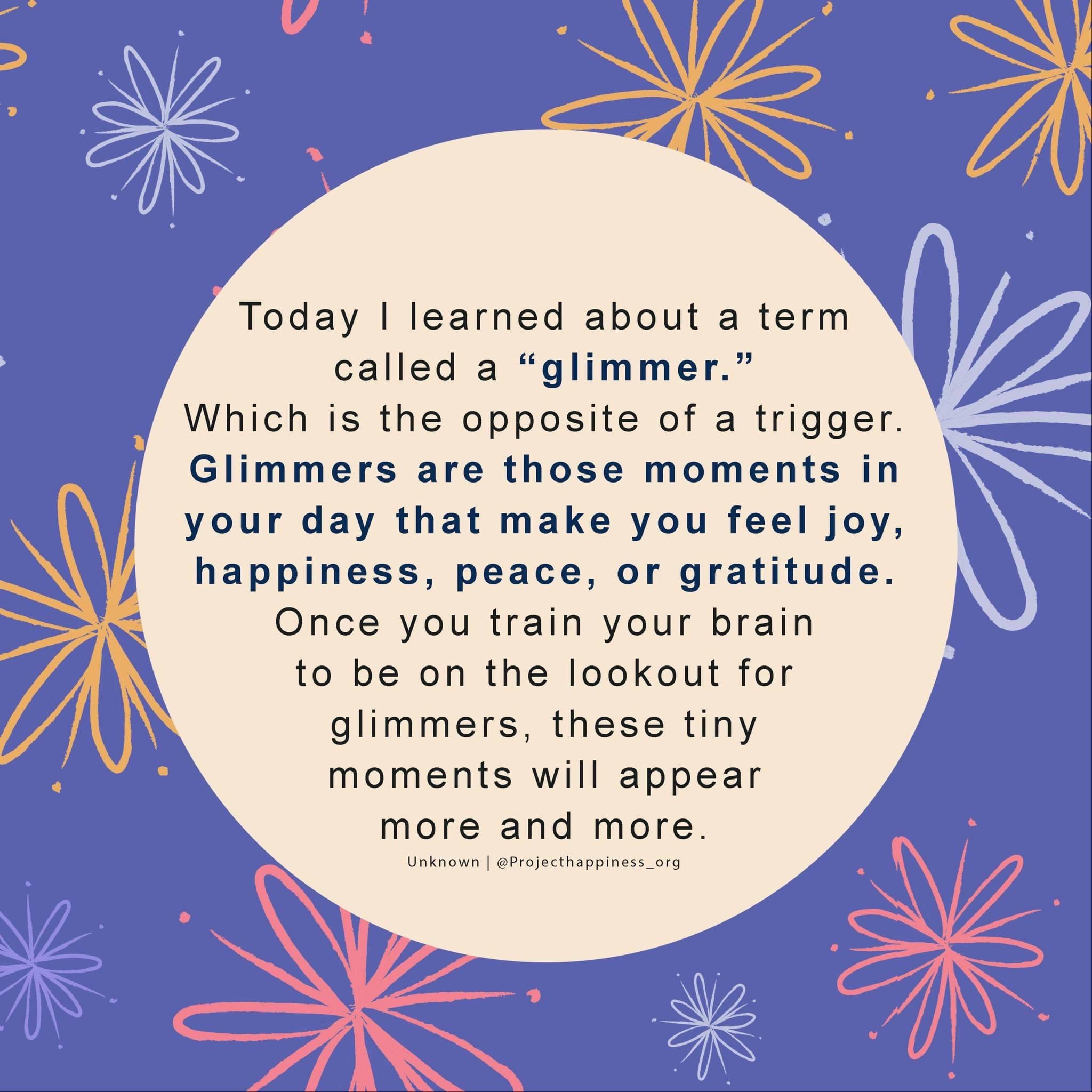 Glimmer Quotes Enjoy The Little Things" 2x3 Inspirational Glimmer