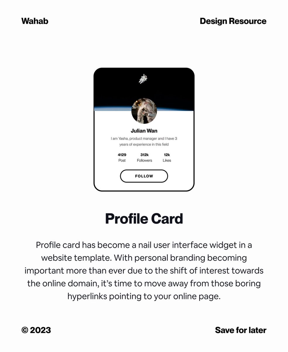 UI/UX Designer, Today I'm sharing with you 08 Types of Cards in UI ...