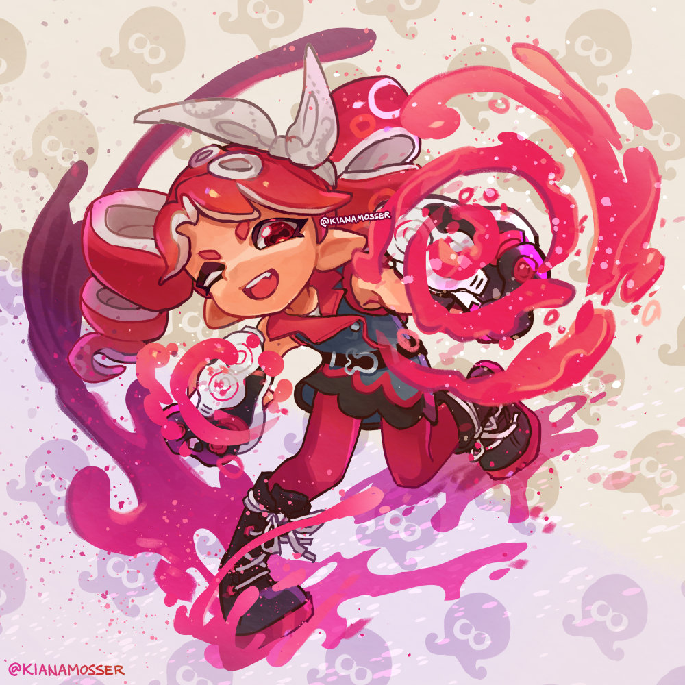 8号 「[ Teto x Splatoon ] #重音テト」|Kiana Mosser 🐇のイラスト
