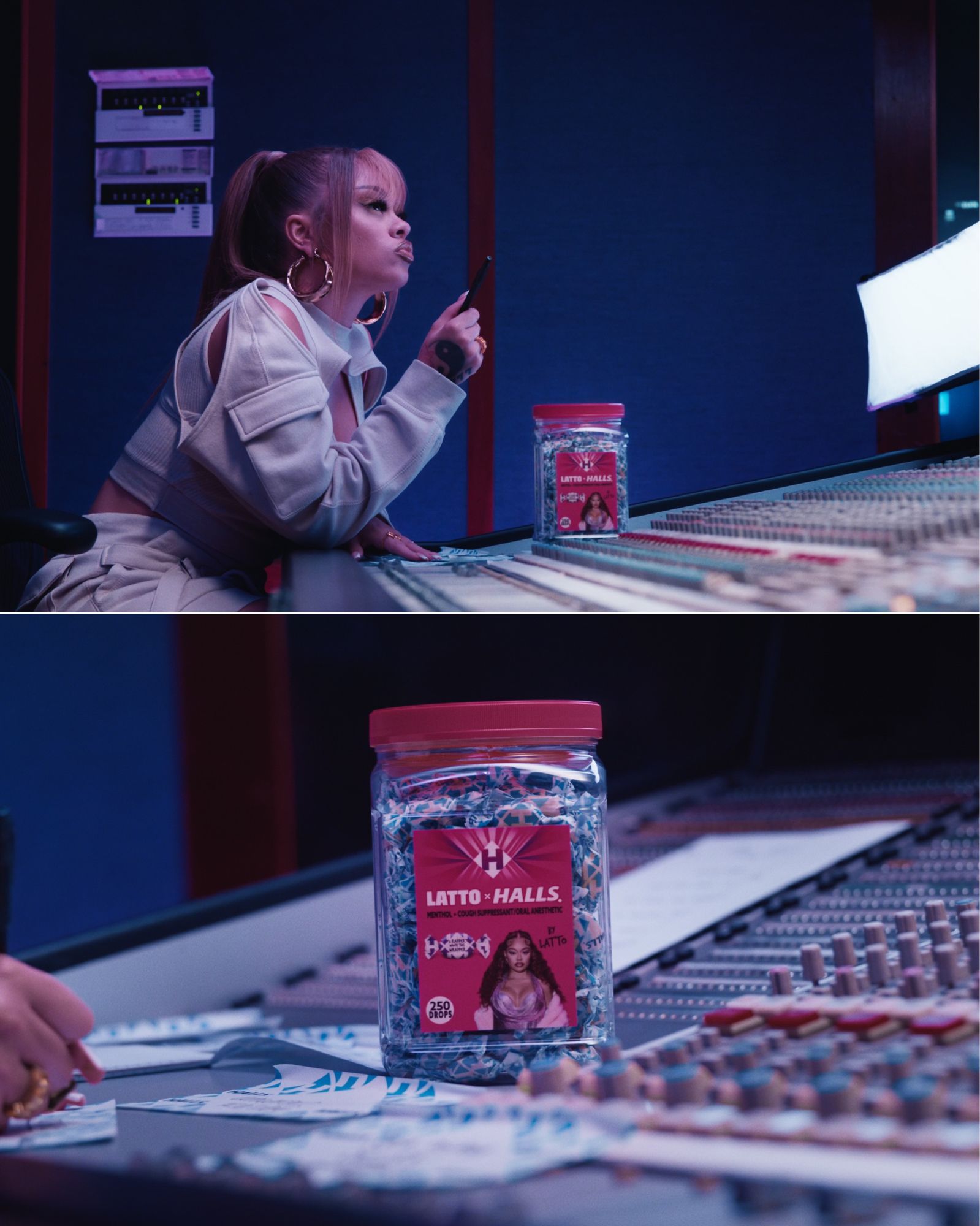 Halls Cough Drops Wrappers