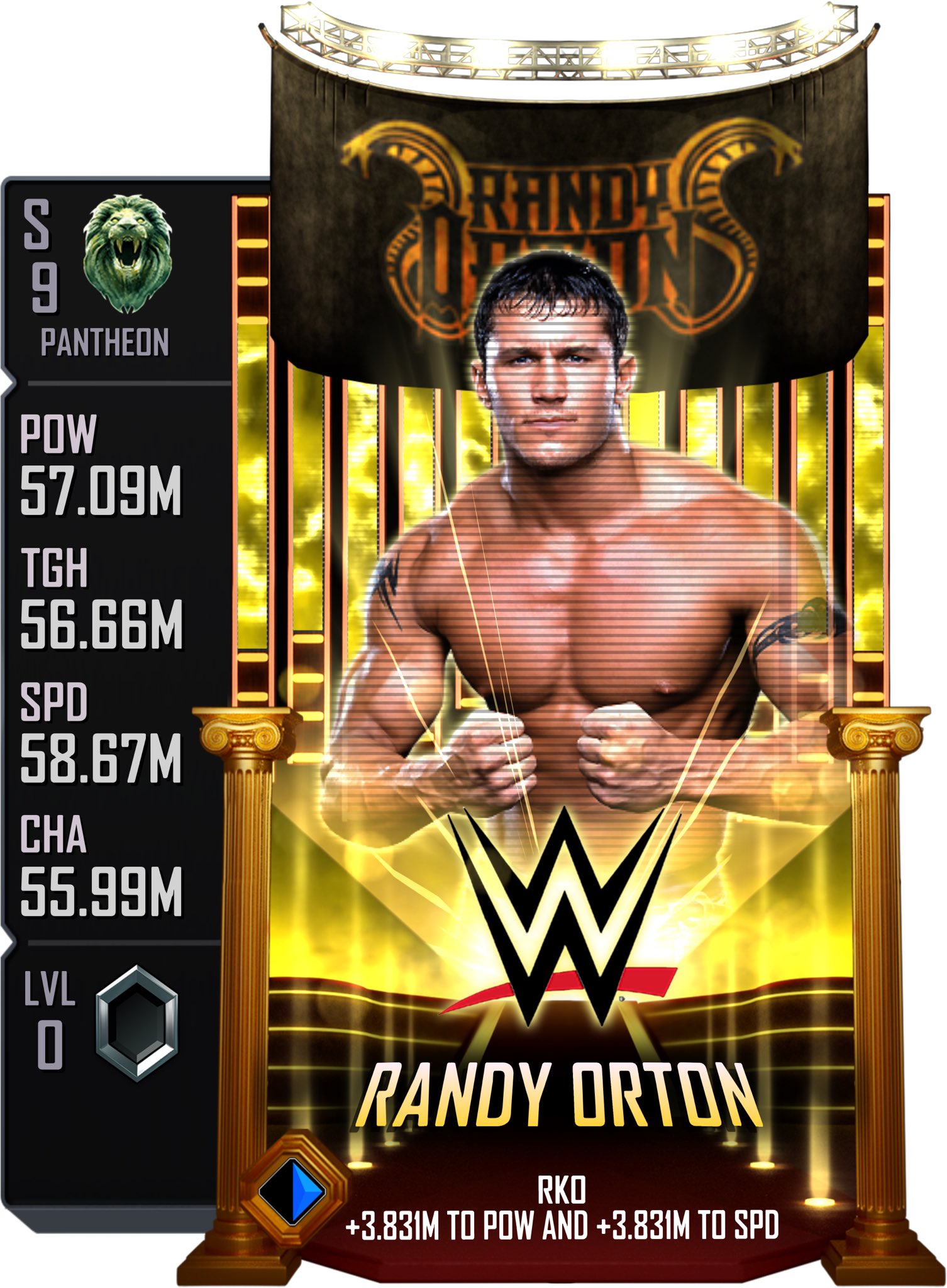 Logo Randy Orton Predatore Apex
