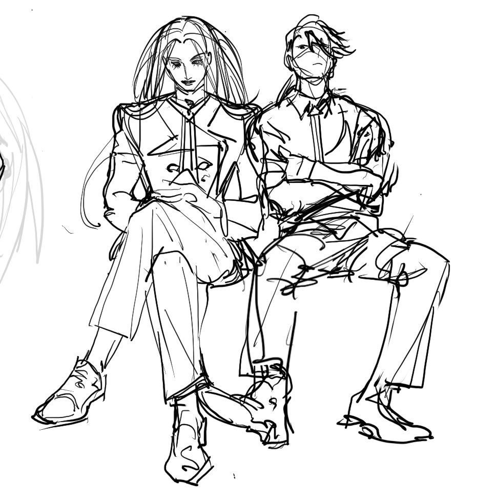 Sitting On A Throne Reference