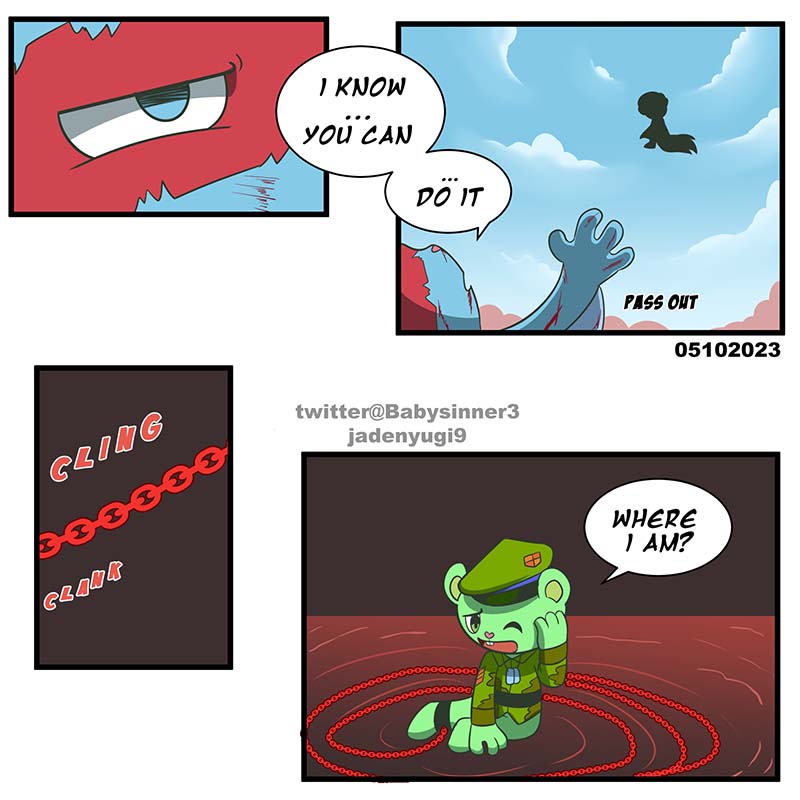 Happy Tree Friends Flippy And Flaky Comic