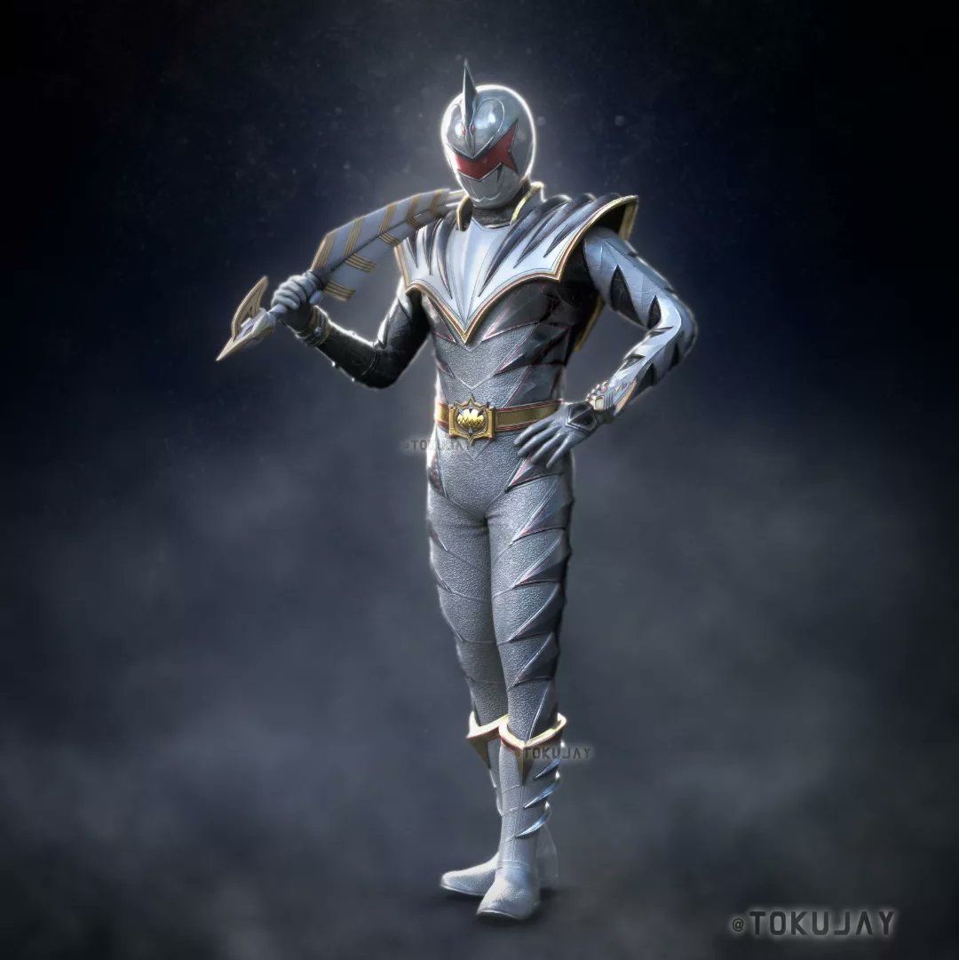 Power Rangers Dino Thunder White Ranger Wallpaper