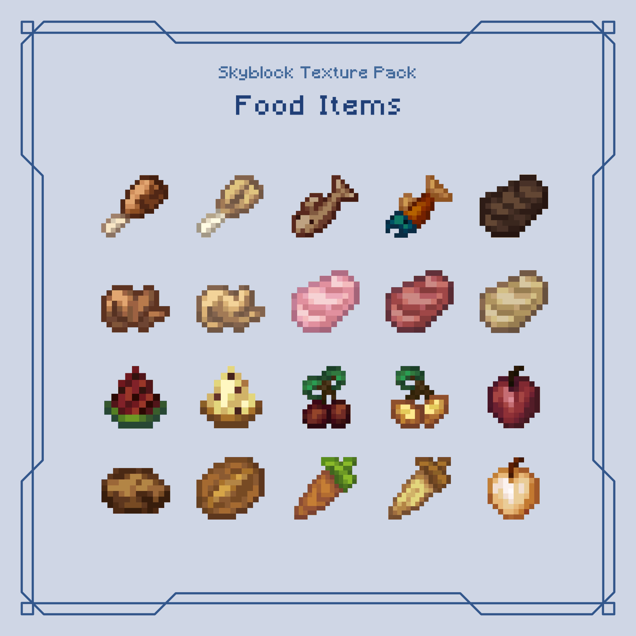 Minecraft All Food Items Pin By DW On Mining | Minecraft Food,
