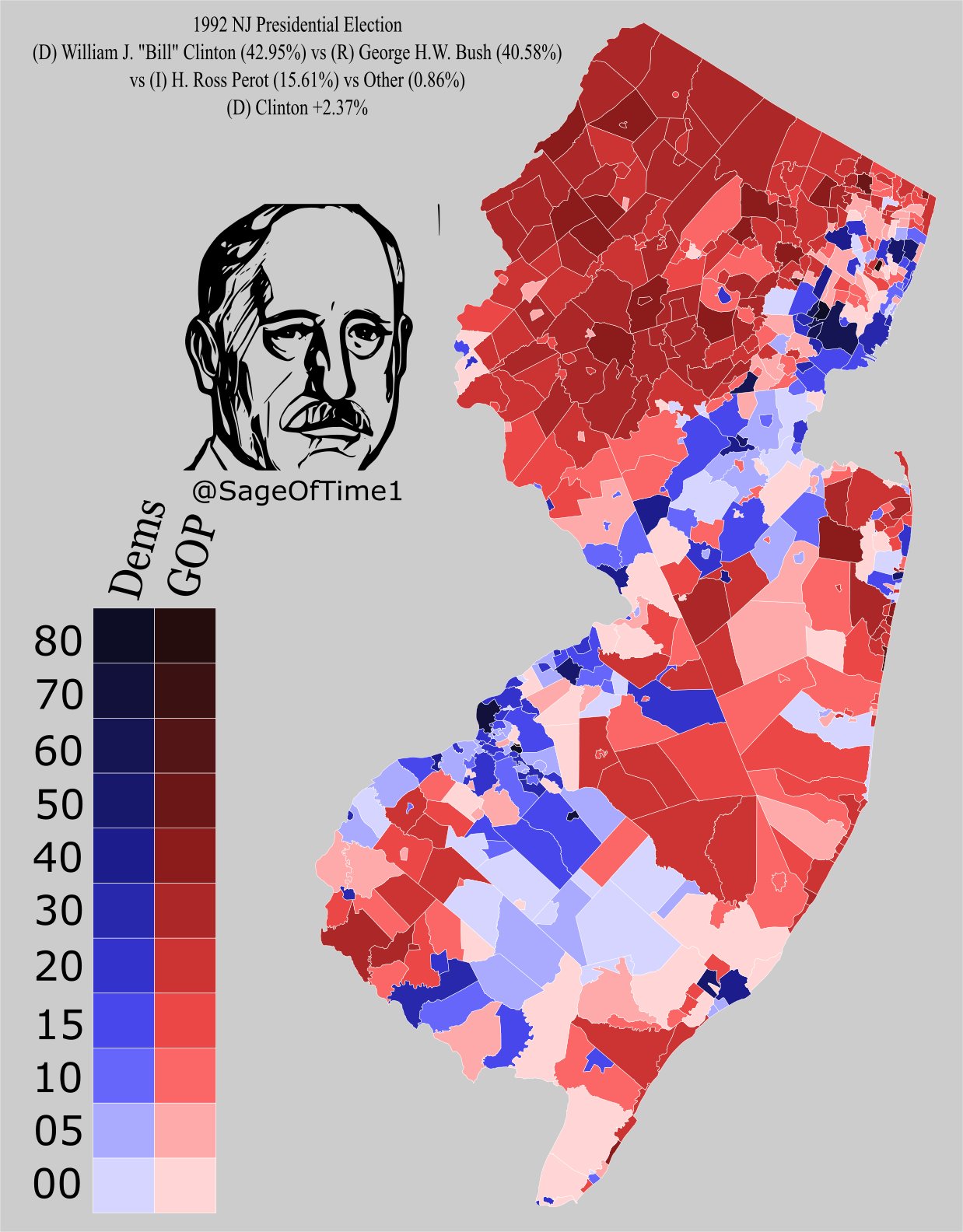 1992 Presidential Election Result Of The 1992 Presidential Election