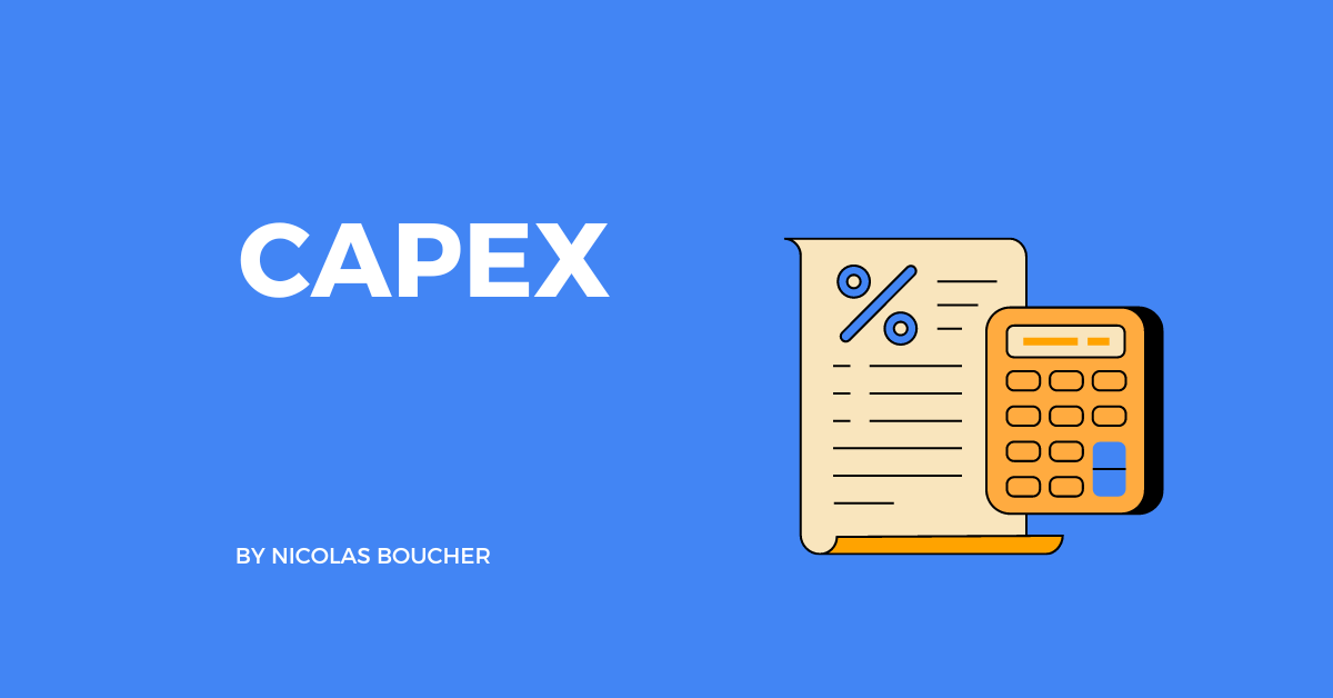What is CAPEX? Read all about it below 👇 - Thread from Nicolas Boucher ...